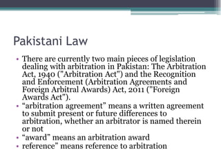 ALTERNATIVE DISPUTE RESOLUTION METHODS BY ARSHAD NAWAZ KHAN | PPT