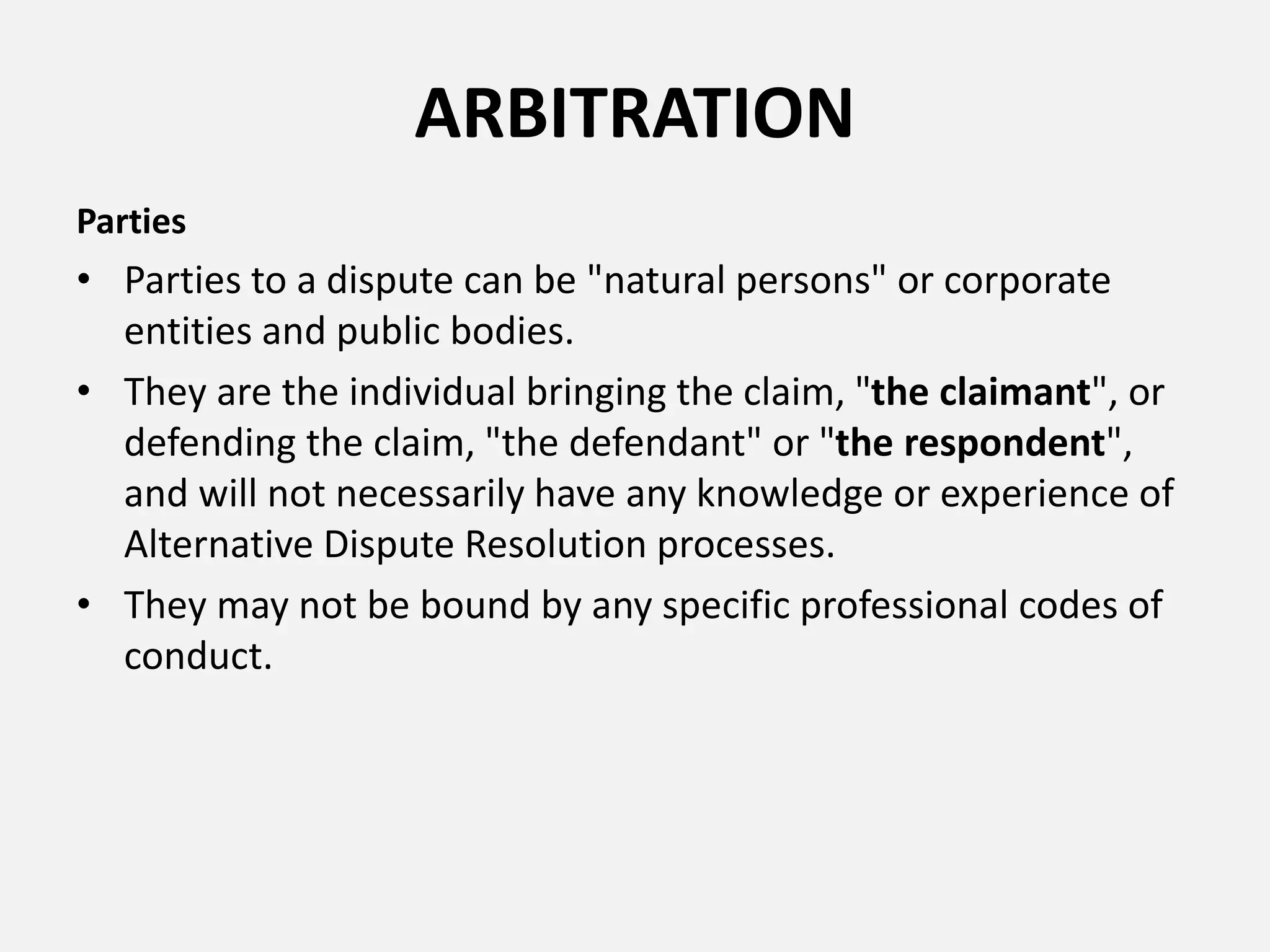 Alternative Dispute Resolution (ADR) | PPTX
