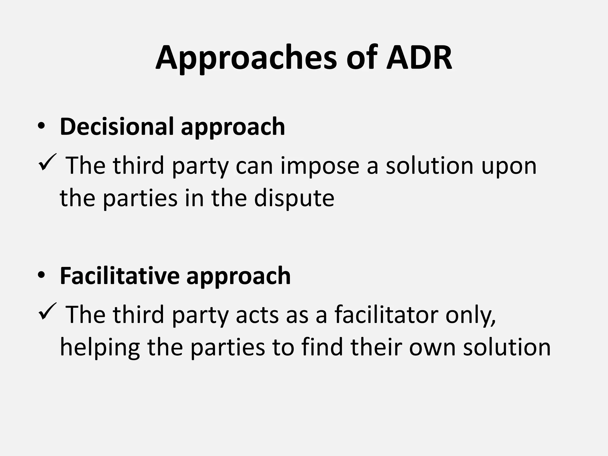 Alternative Dispute Resolution (ADR) | PPTX