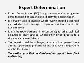 Alternative Dispute Resolution (ADR) | PPTX