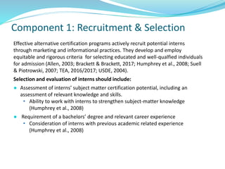 Alternative educator certification presentation McQueen_12_18_17 | PPTX