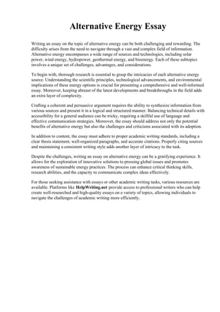 Alternative Energy Essay.pdf