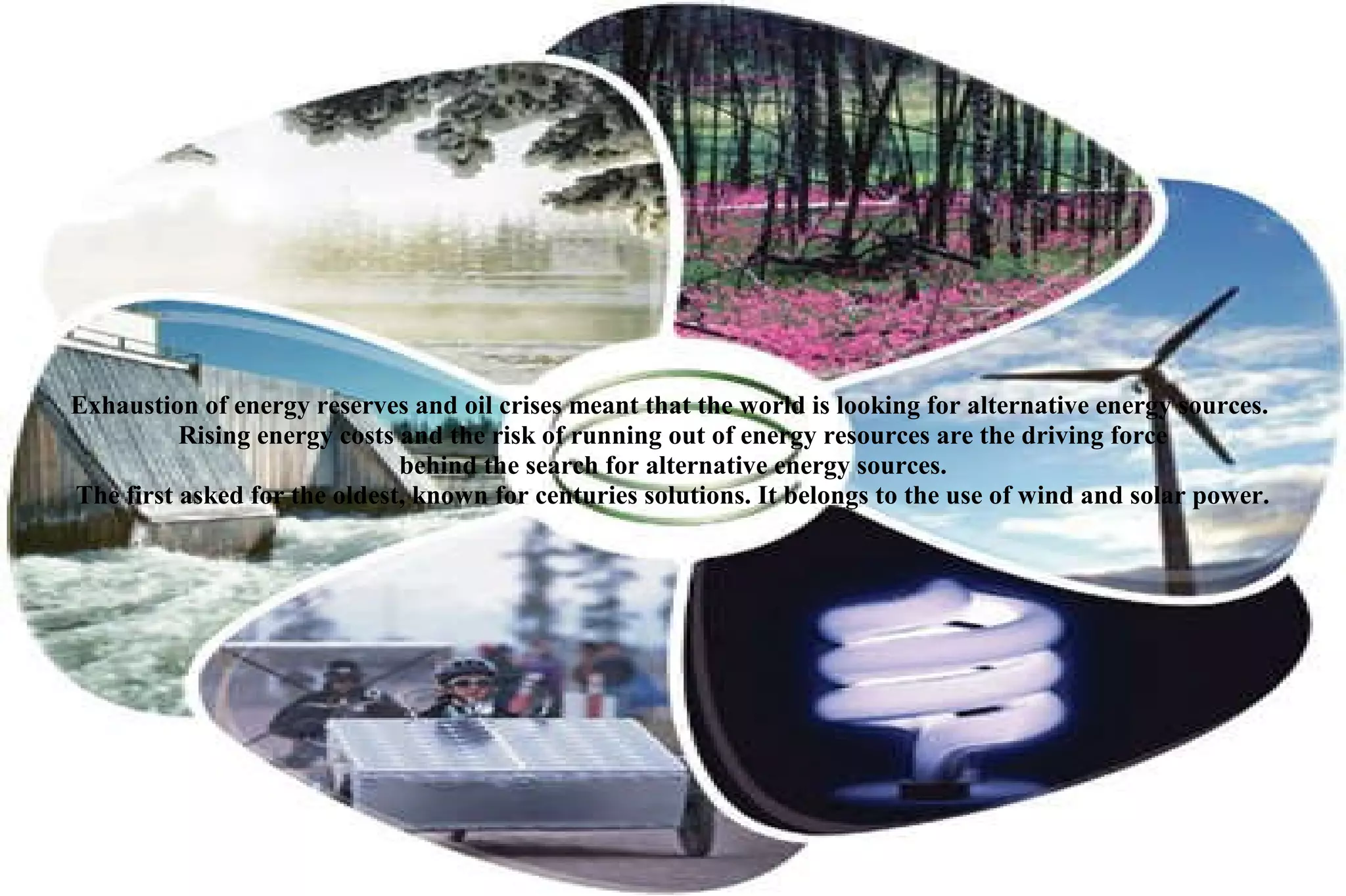 Alternative energy sources | PPT