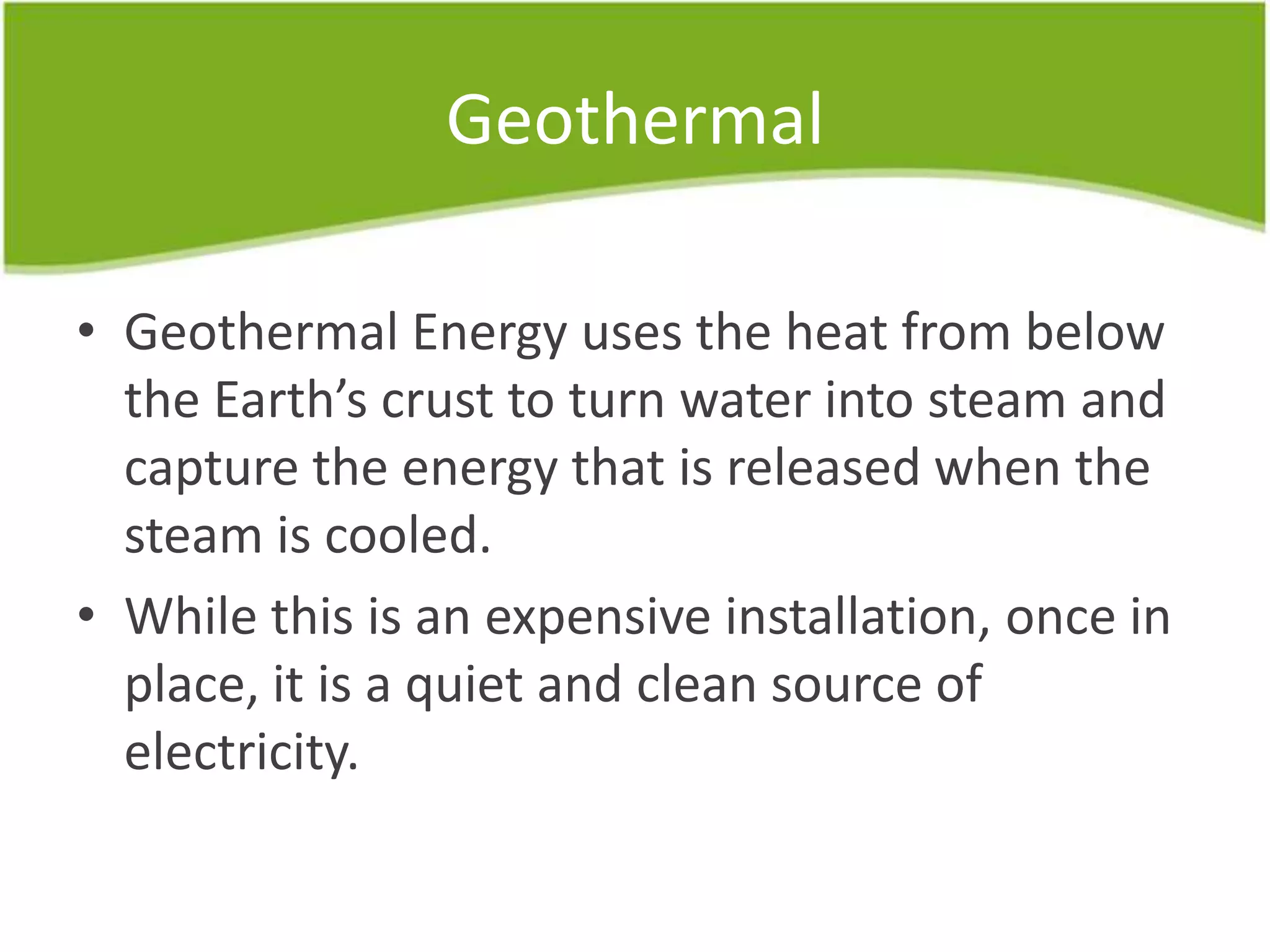 Alternative energy sources | PPT