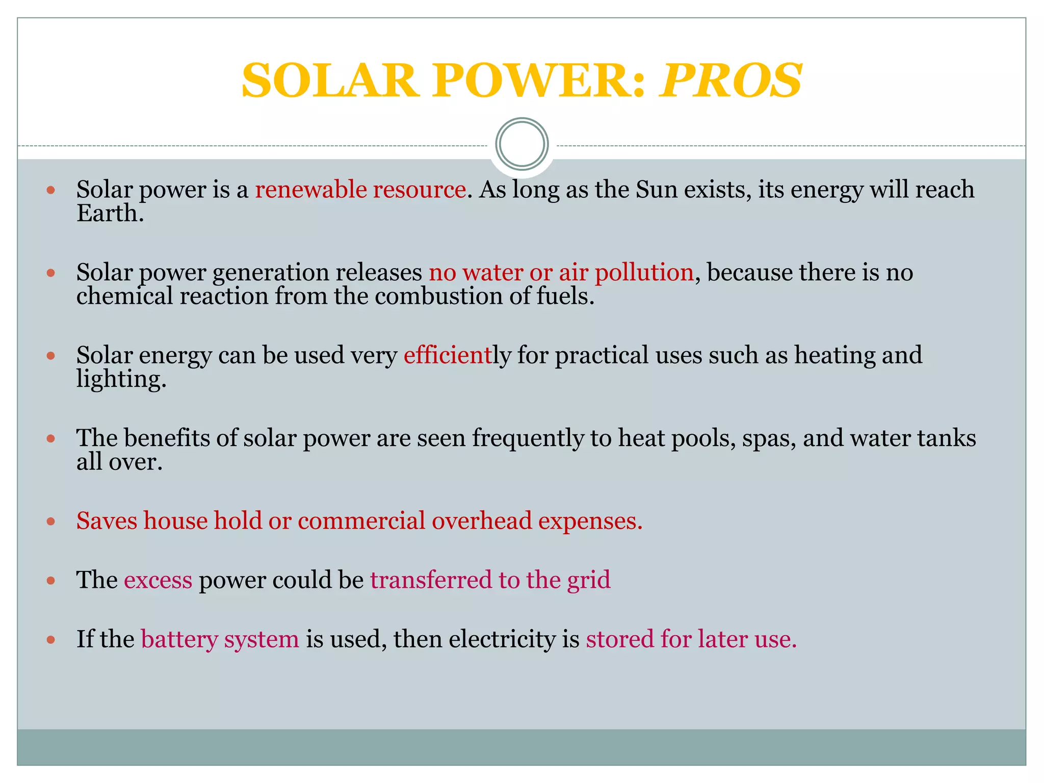 Alternative energy sources presentation | PPTX