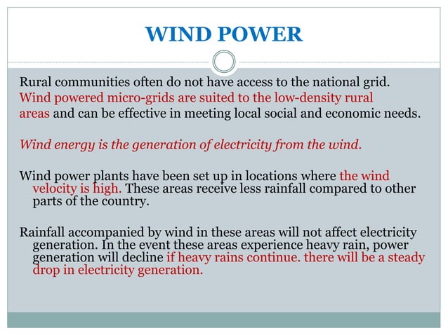 Alternative energy sources presentation | PPTX | Power and Energy ...