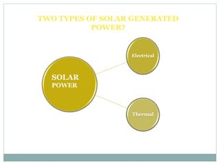 Alternative energy sources presentation | PPTX