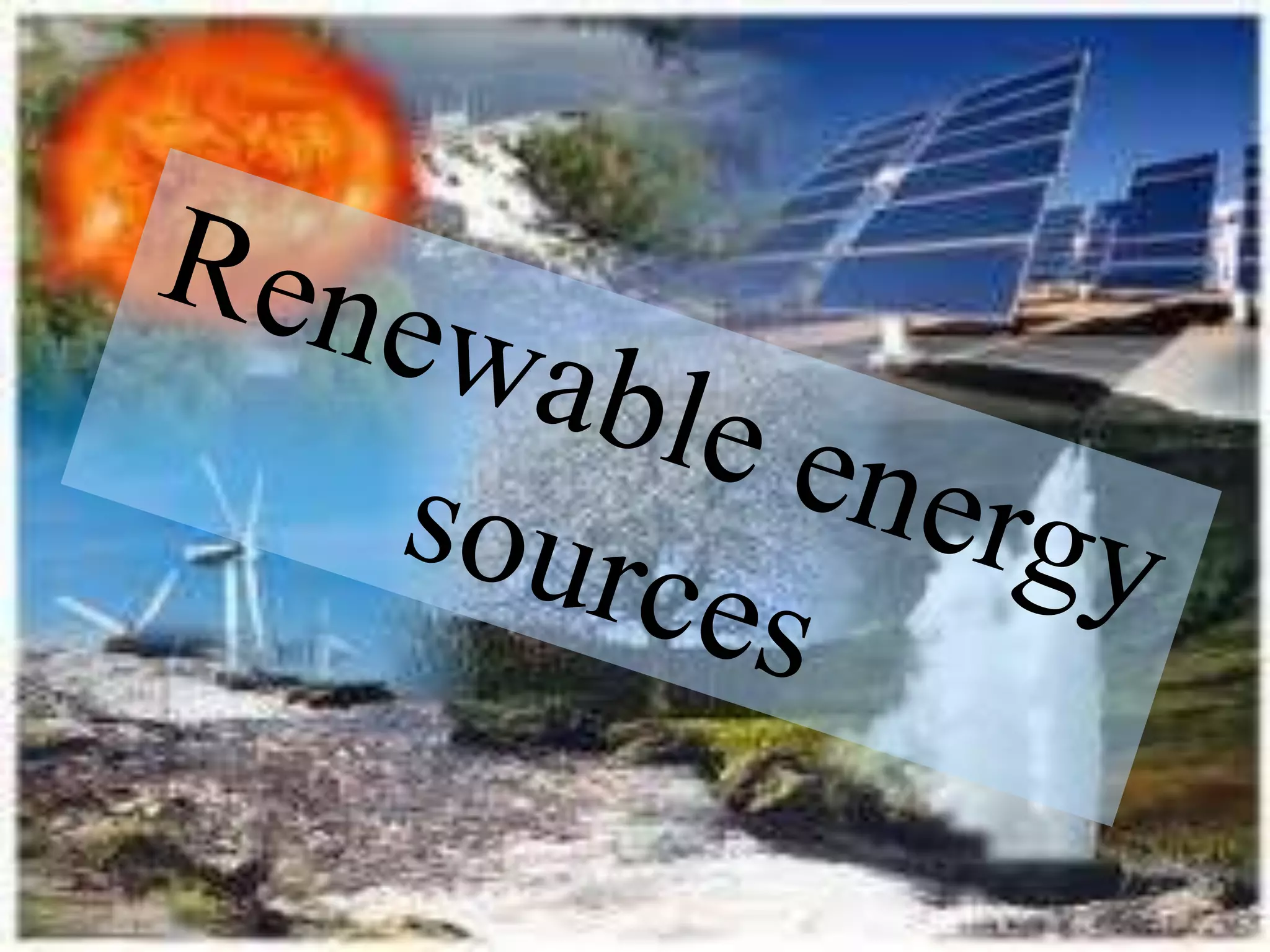 Alternative energy sources presentation made by hungary | PPT