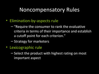 Alternative evaluation & selection ppt | PPT