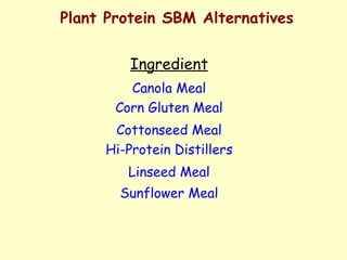 Alternative Feedstuffs for Corn and Soybean Meal- Randy Shaver | PPT