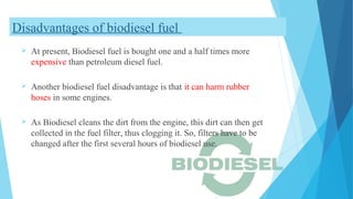 Alternative fuel - Bio Diesel | PPT