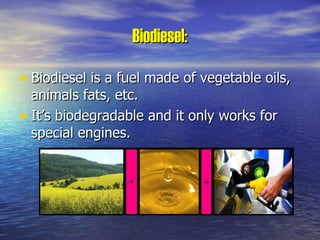 Alternative fuels | PPT