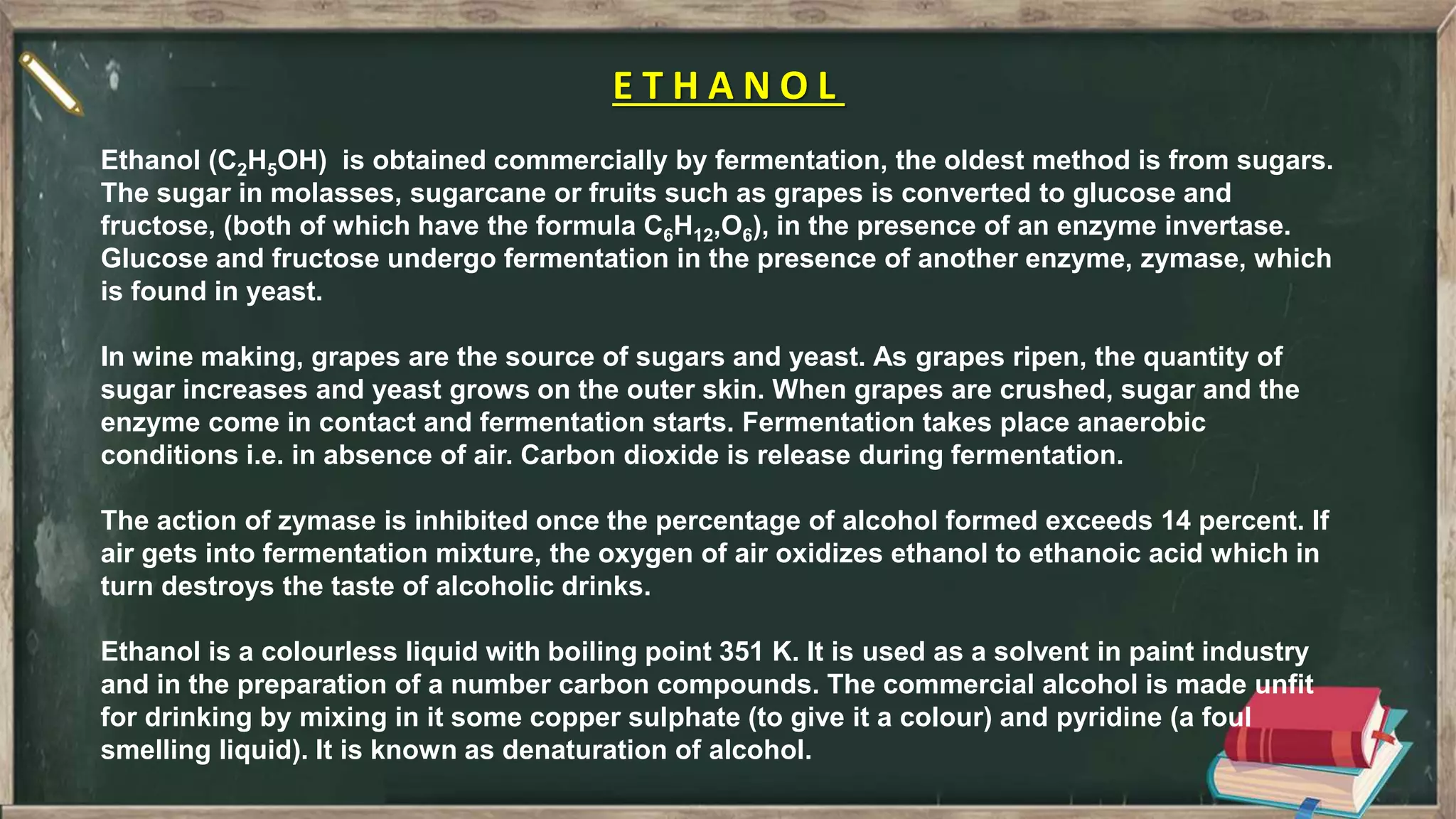 Biofuels ie ethanol and methanol | PPT
