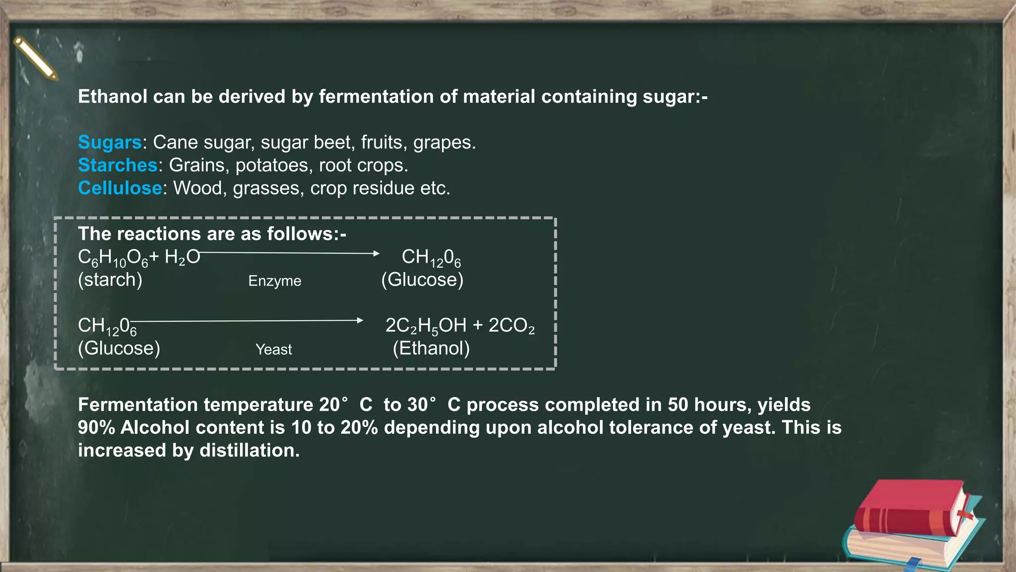 Biofuels ie ethanol and methanol | PPT