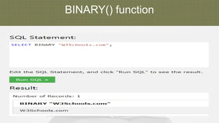 Alternative functions | PPT