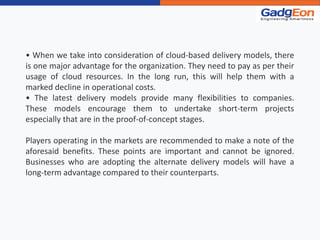 Alternative IT Delivery Models and Benefits | PPTX