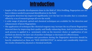 Alternative light sources of fingerprint development Part 1.pptx