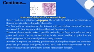 Alternative light sources of fingerprint development Part 2.pptx