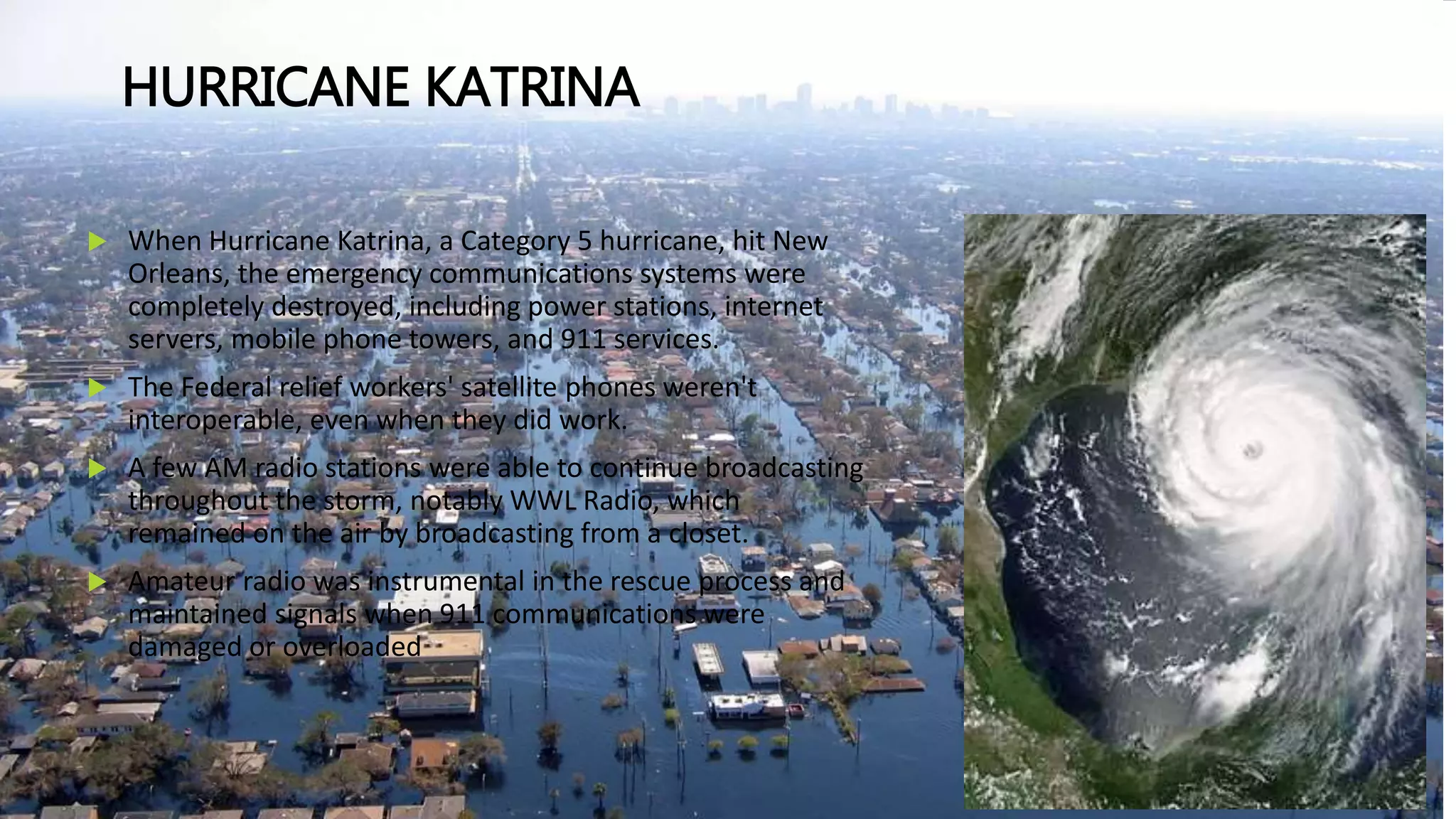 Alternative means of communication during disaster | PPTX