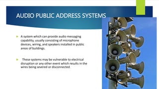 Alternative means of communication during disaster | PPTX