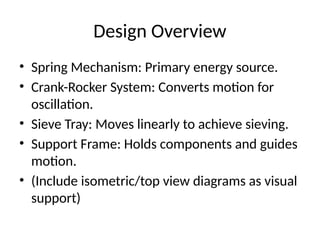 Alternative_Mechanism_Sieving_PPT.pptxjjjj | PPTX