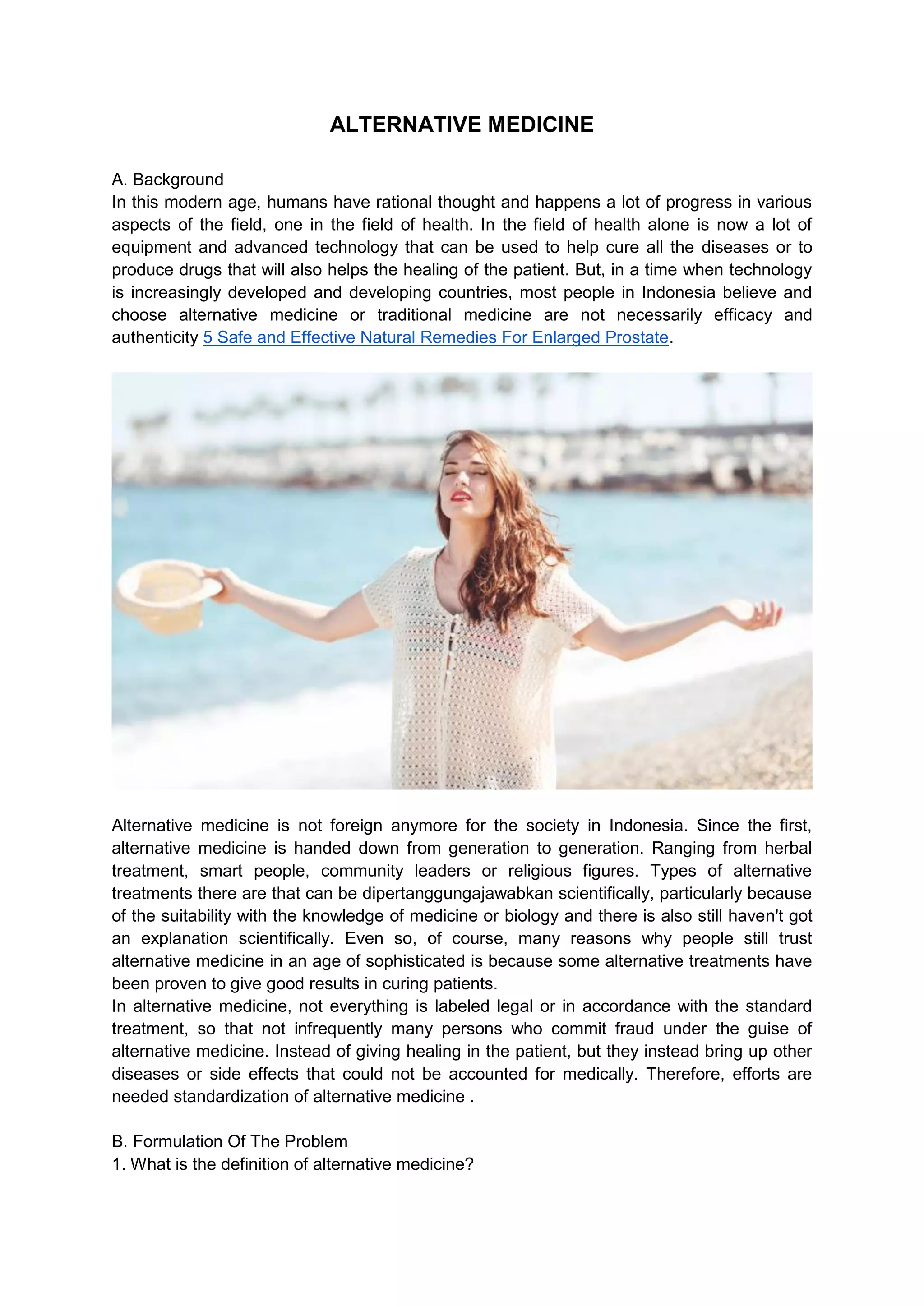 Alternative medicine | PDF