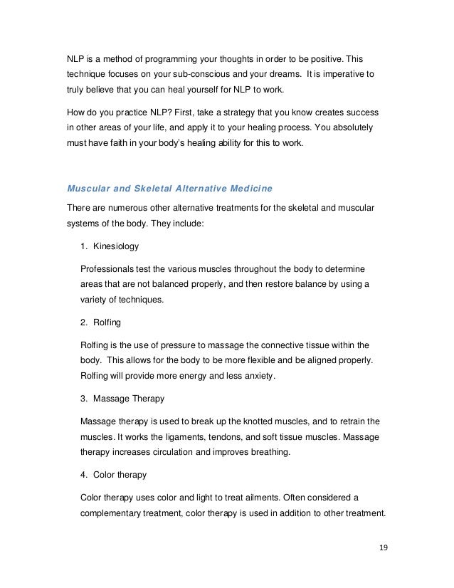 Alternative medicine | PDF