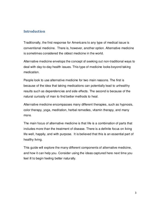 Alternative medicine | PDF