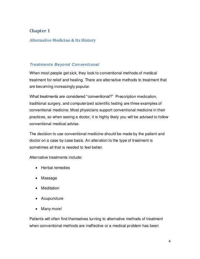 Alternative medicine | PDF