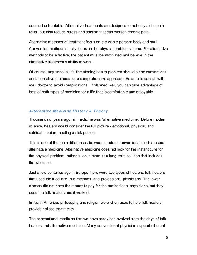 Alternative medicine | PDF