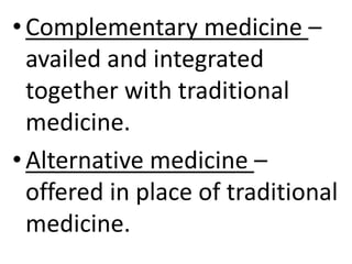 alternative medicine.pptx