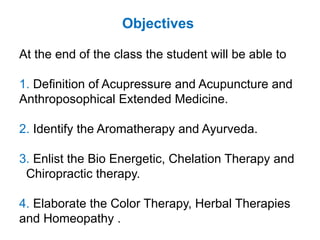 Alternative Medicine.pptx Mental Health Nursing | PPTX