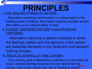 Alternative medicine | PPT