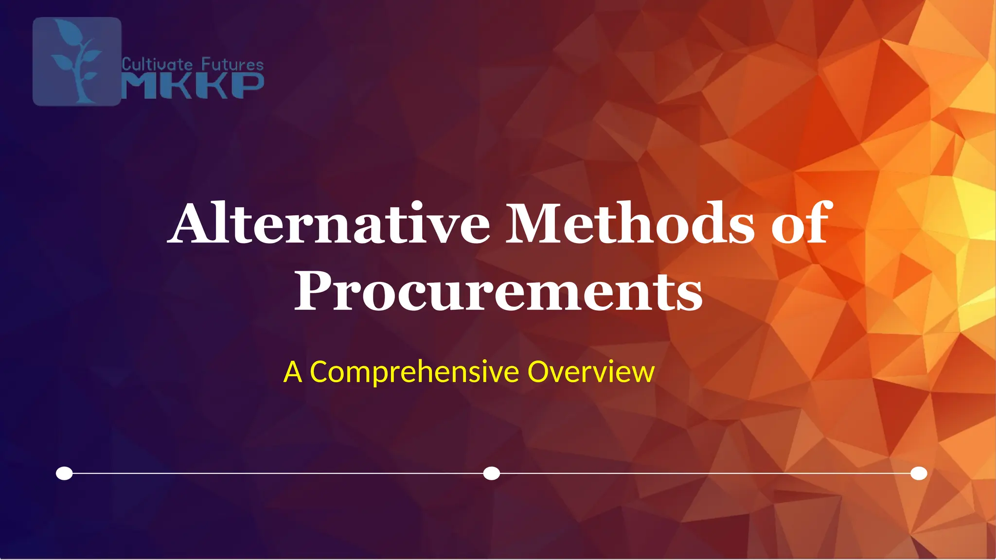 alternative methods of Public procurement PPRA 2004.pptx