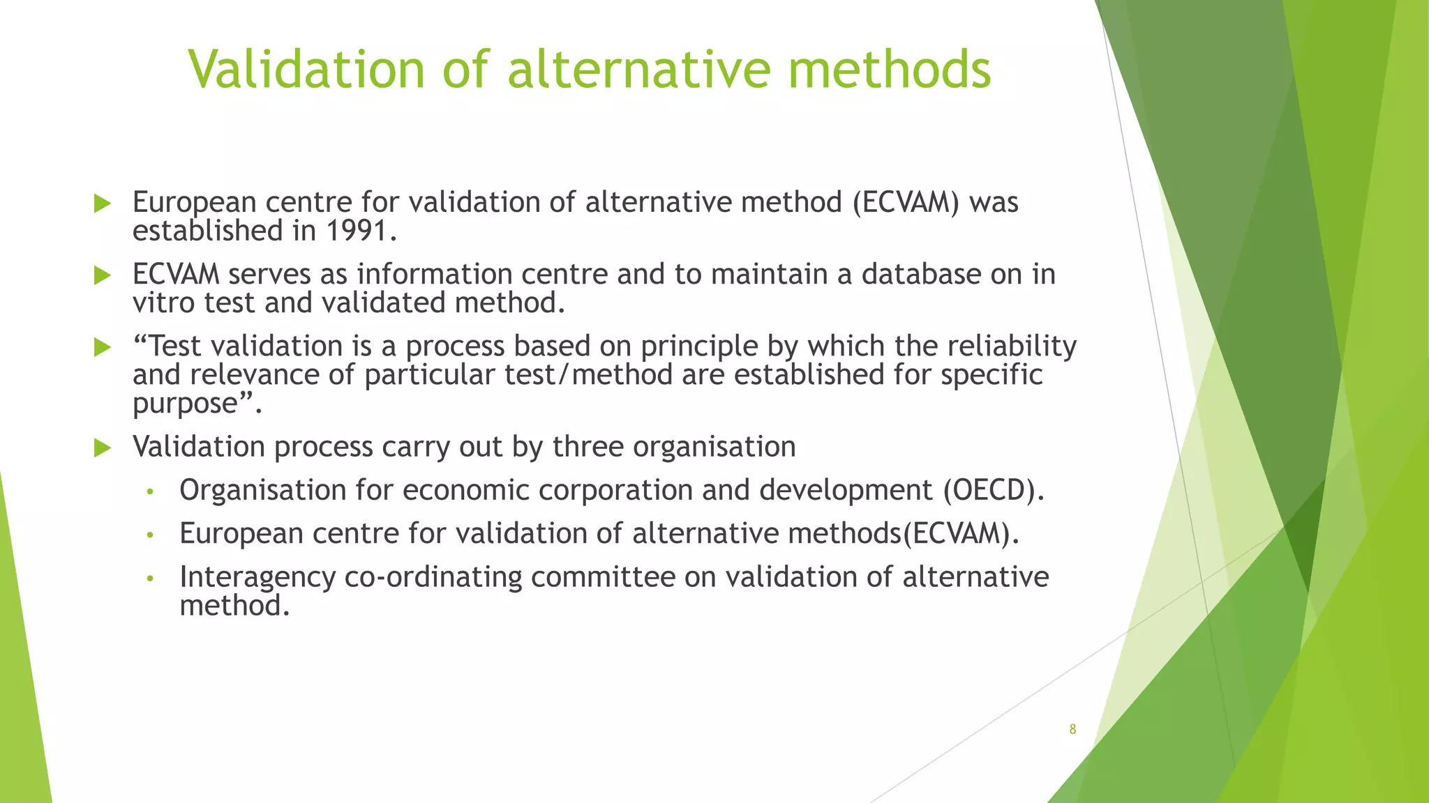 Alternative methods to animal toxicity testing | PPTX