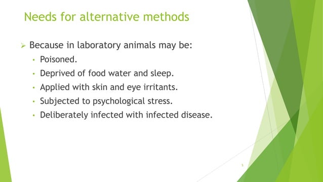 Alternative methods to animal toxicity testing | PPTX