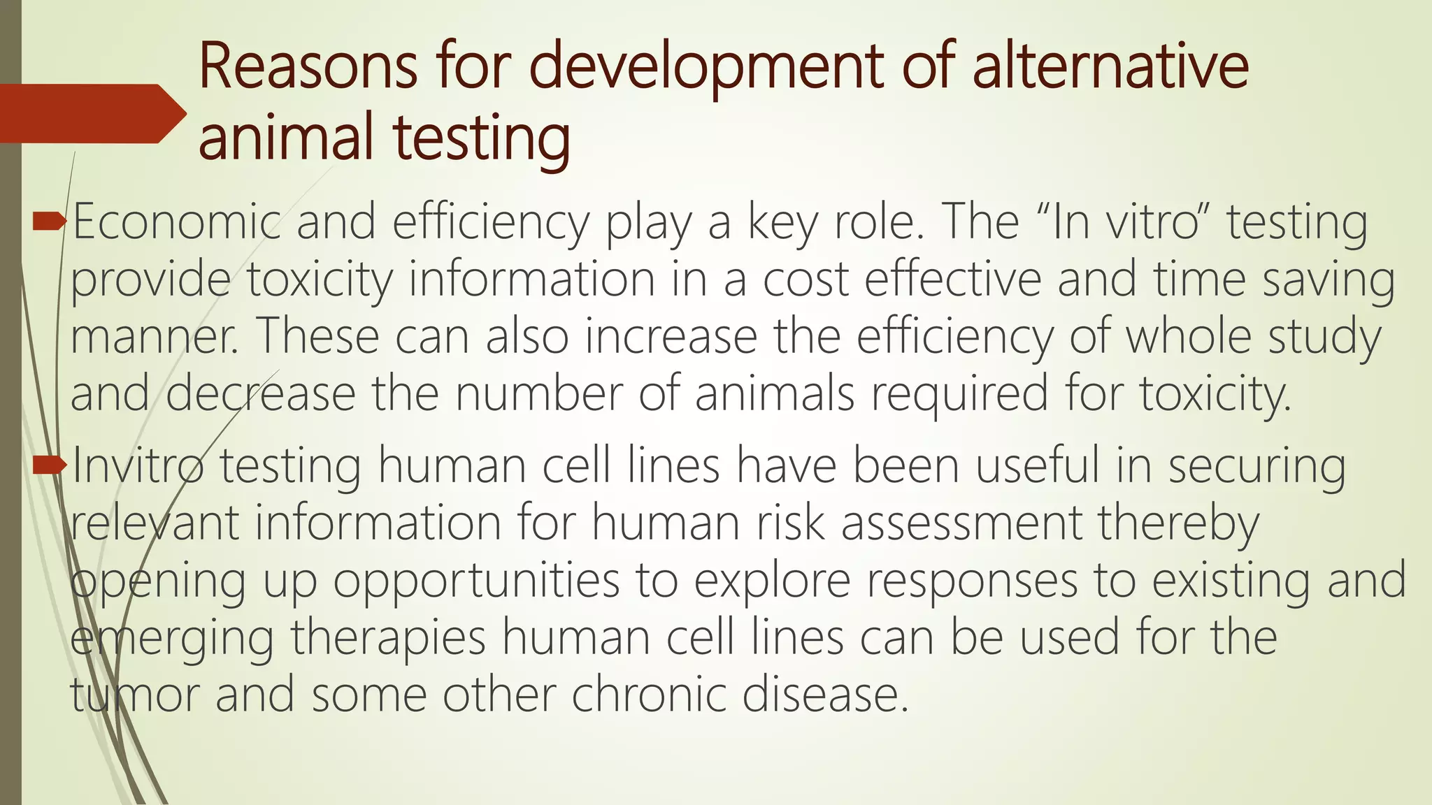 Alternative methods to animal toxicity testing | PPTX