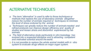 Alternative methods to animal toxicity testing | PPTX