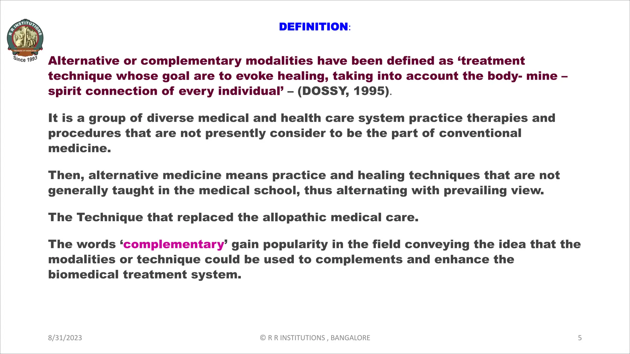 ALTERNATIVE MODALITIES OF CARE/COMPLEMENTARY MODALITIES OF CARE.pdf