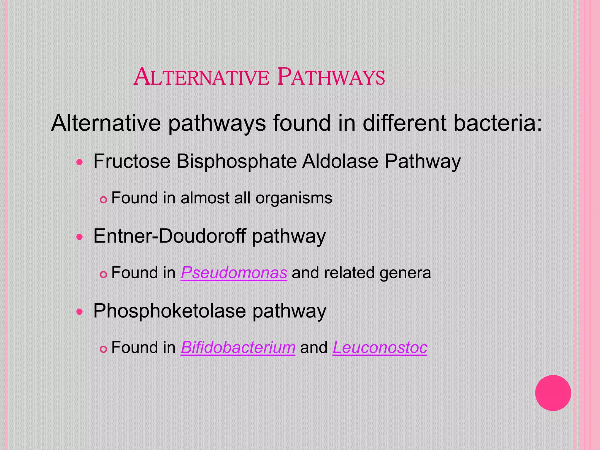 Alternative pathways. | PPTX