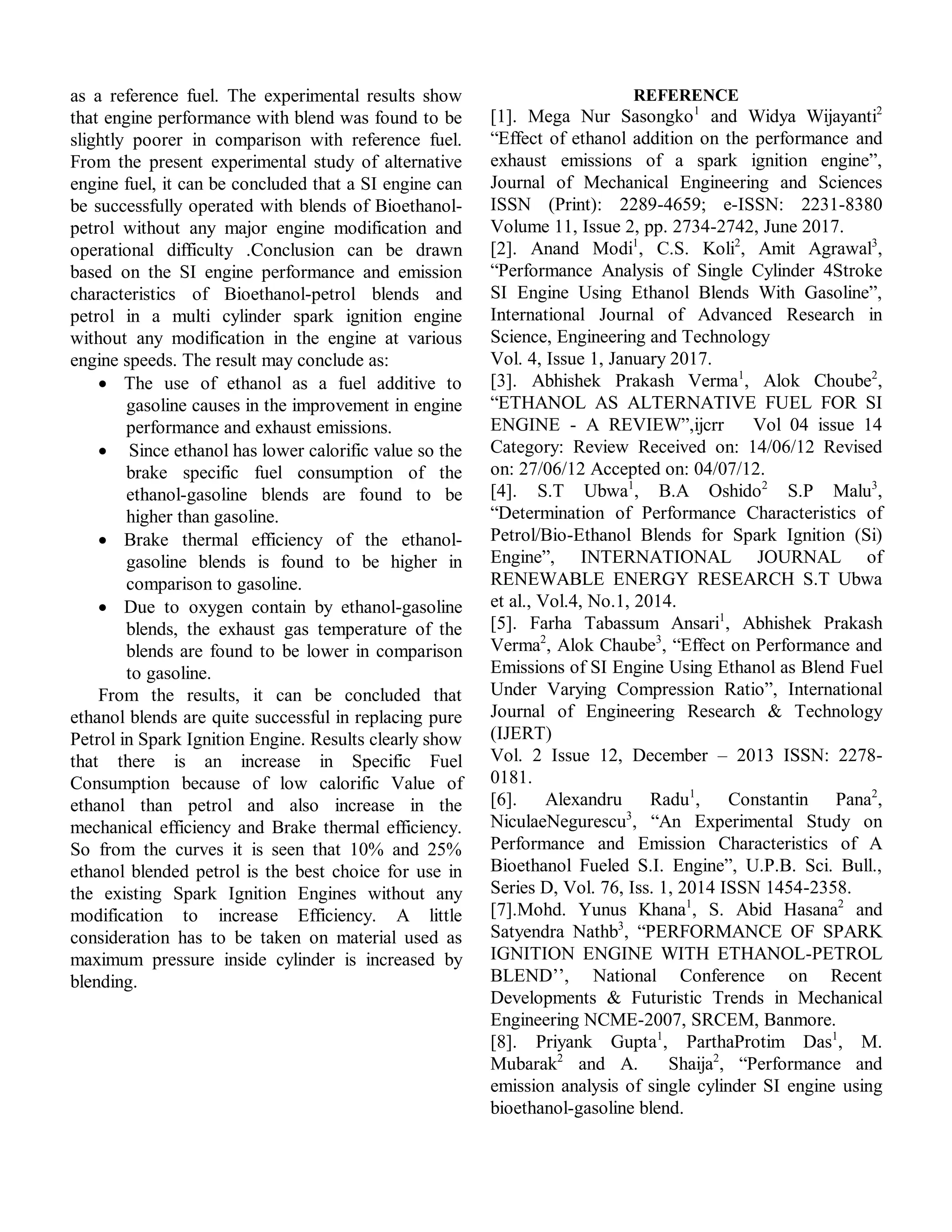 Alternative petrol from areca husk | PDF