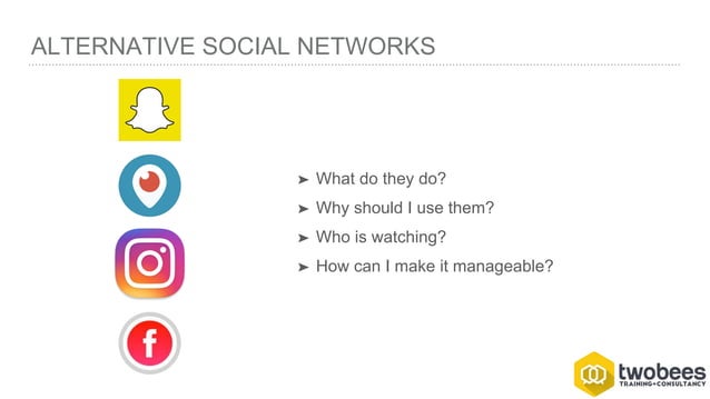Alternative Social Media Platforms | PPT