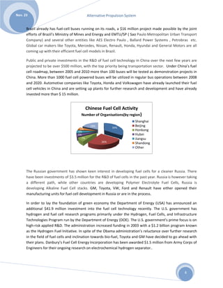 Alternative propulsion systems study | PDF | Automotive Industry ...