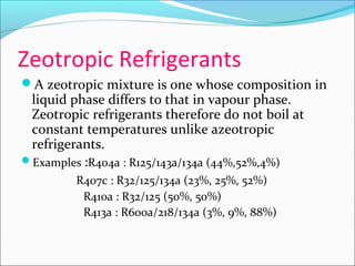 Alternative refrigerants | PPT