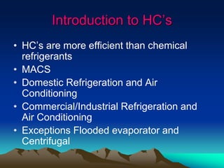 Alternative refrigerants | PPT