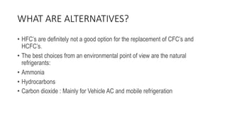 ALTERNATIVE REFRIGERANTS.pptx