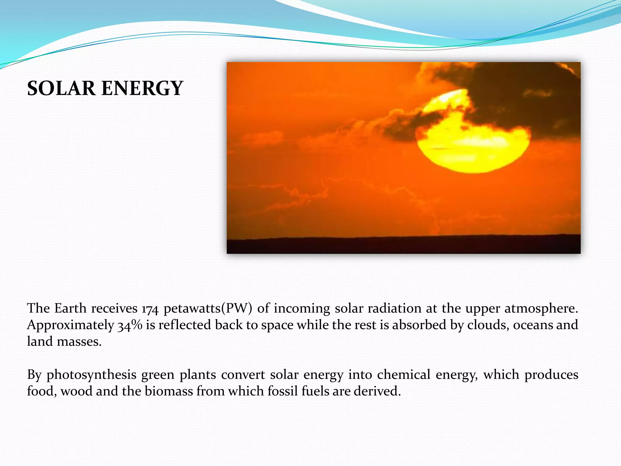 Alternative Resources Of Energy | PPSX