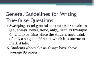 Alternative response | PPTX