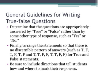 Alternative response | PPTX