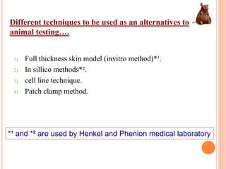 Assignment on Alternatives to Animal Screening Method | PDF